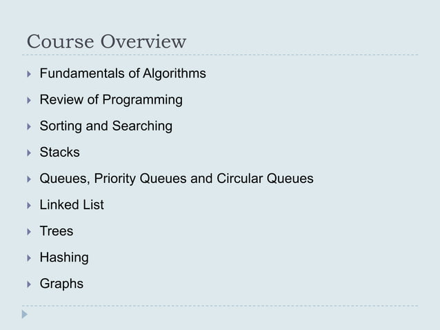 Algorithm & data structures lec1 | PPT