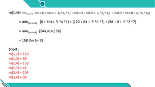 Longest Common Subsequence & Matrix Chain Multiplication | PPT