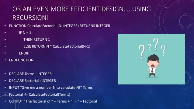 Algorithm Design: Optimization using recursion. | PPT Algorithm Design: Optimization using recursion. | PPT