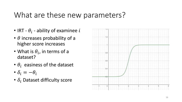 Algorithm evaluation using Item Response Theory | PPTX