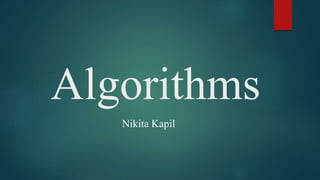 Algorithm explanations | PPT