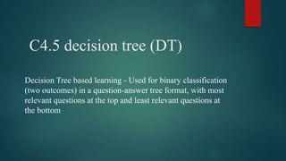 Algorithm explanations | PPT