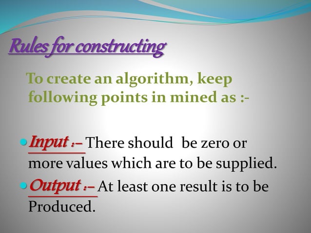 Algorithm & flowchart | PPT