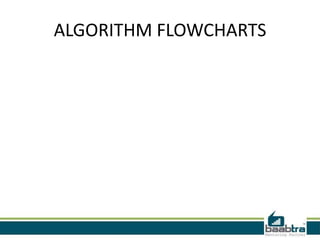 Algorithm flowcharts | PPTX