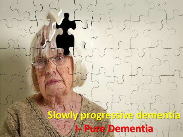 Algorithm for dementia for postgraduates | PPT
