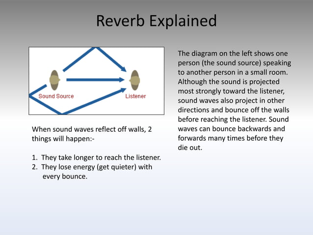 Algorithmic and Convolution Reverb | PPTX
