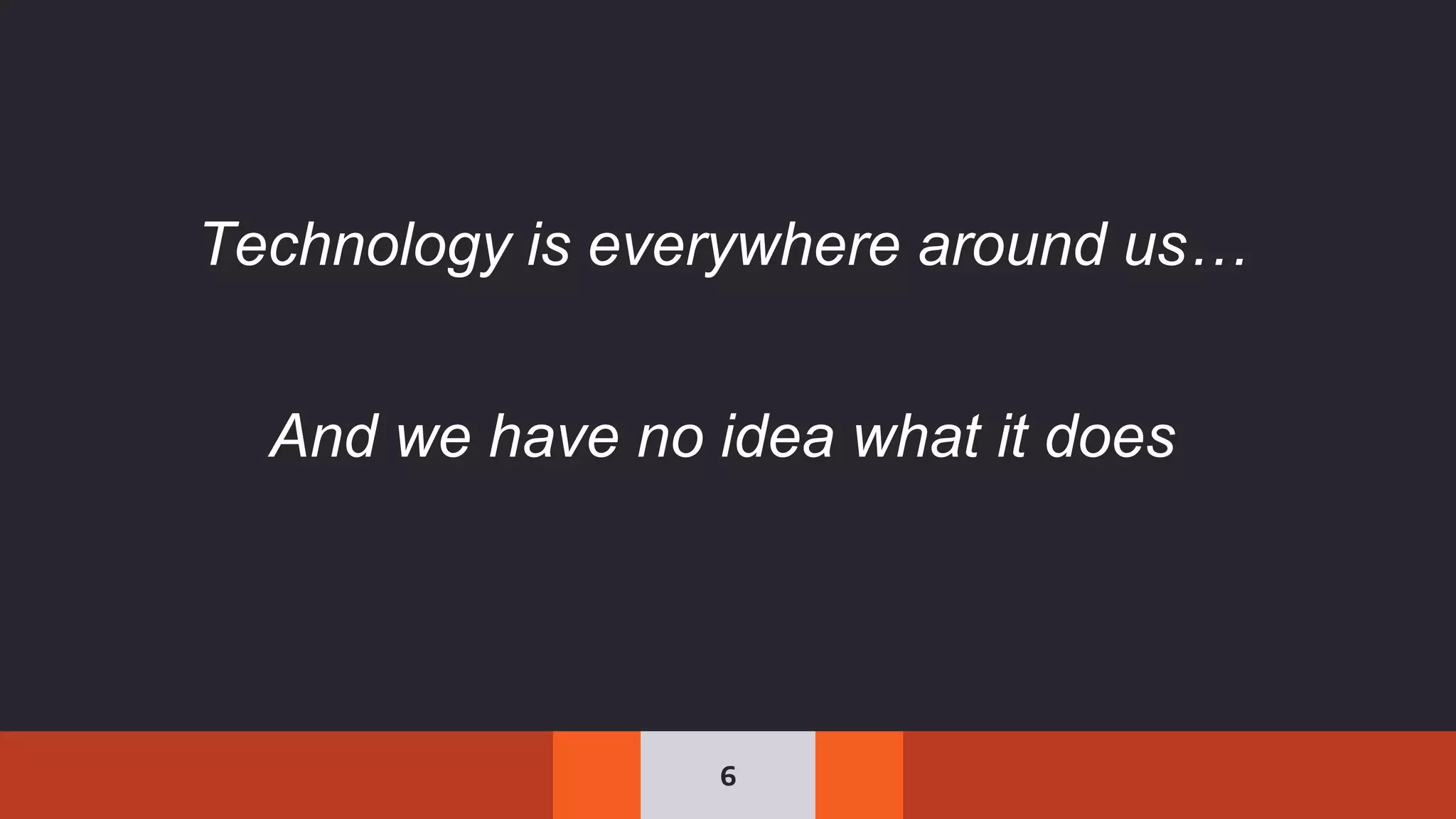 Algorithmic and technological transparency | PPT