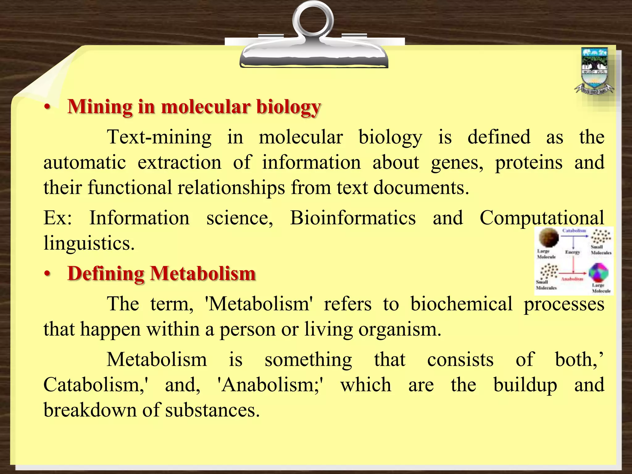 Algorithmic Approach To Computational Biology Using Graphs Ppsx Biological Sciences Science