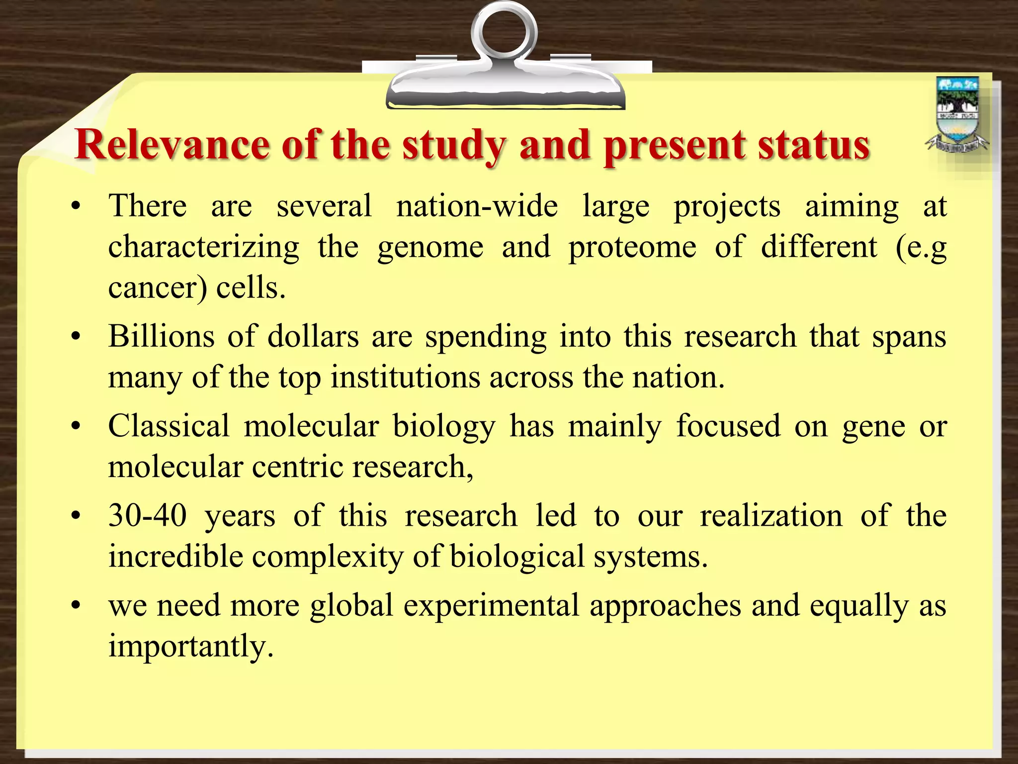 Algorithmic approach to computational biology using graphs | PPT Algorithmic approach to computational biology using graphs | PPT