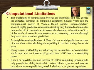 Algorithmic approach to computational biology using graphs | PPSX
