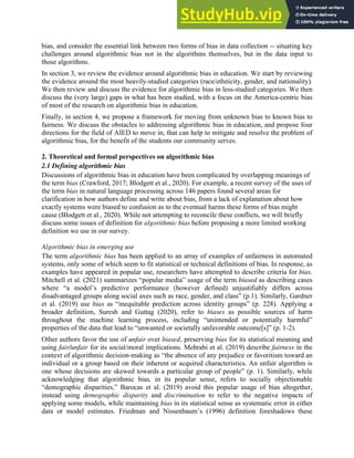 Algorithmic Bias In Education | PDF | Educational Assessment | Education