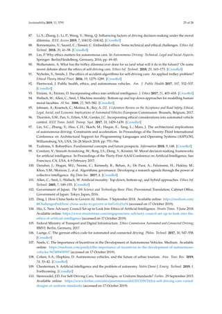 Algorithmic decision-making in AVs: understanding ethical and technical concerns for smart ...