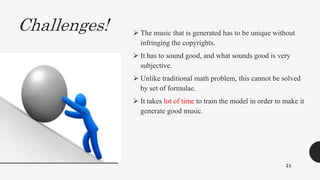 Algorithmic music generation | PPTX