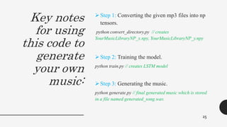 Algorithmic music generation | PPTX