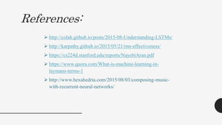 Algorithmic music generation | PPTX