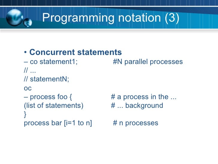 Algorithmic Notations