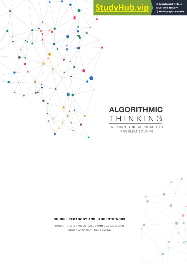 ALGORITHMIC THINKING-A PARAMETRIC APPROACH TO PROBLEM SOLVING. | PDF