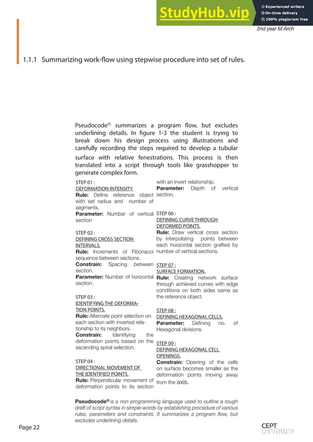 ALGORITHMIC THINKING-A PARAMETRIC APPROACH TO PROBLEM SOLVING. | PDF