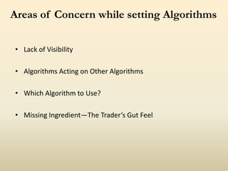 Algorithmic Trading | PPTX
