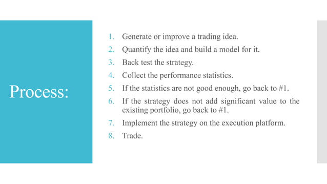 Algorithmic Trading Ppt 