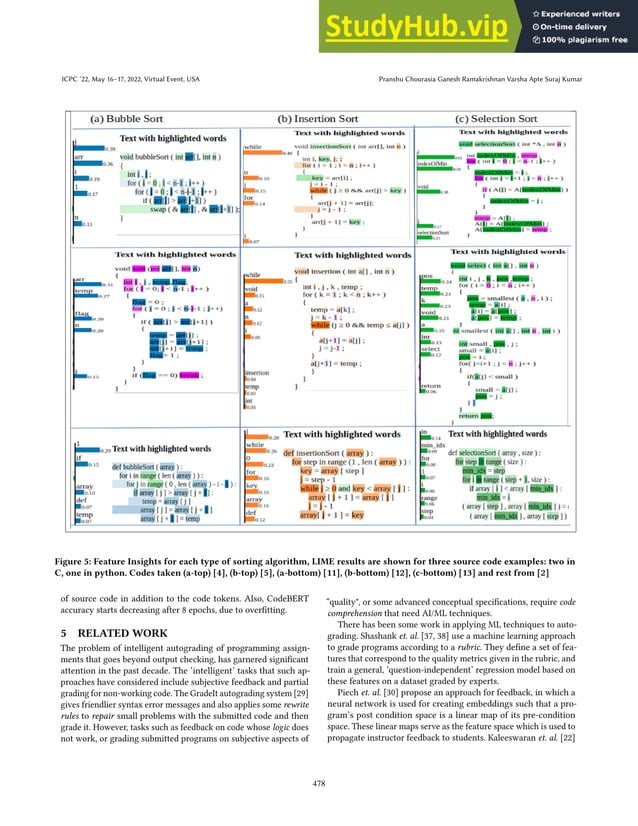 Algorithm Identification In Programming Assignments Pdf