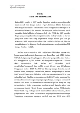 Algorithm i kelompok switch | DOCX