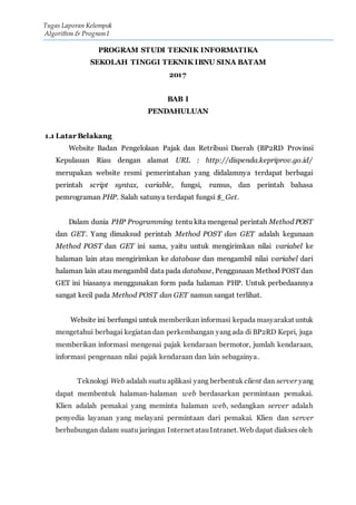 Algorithm i kelompok switch | DOCX