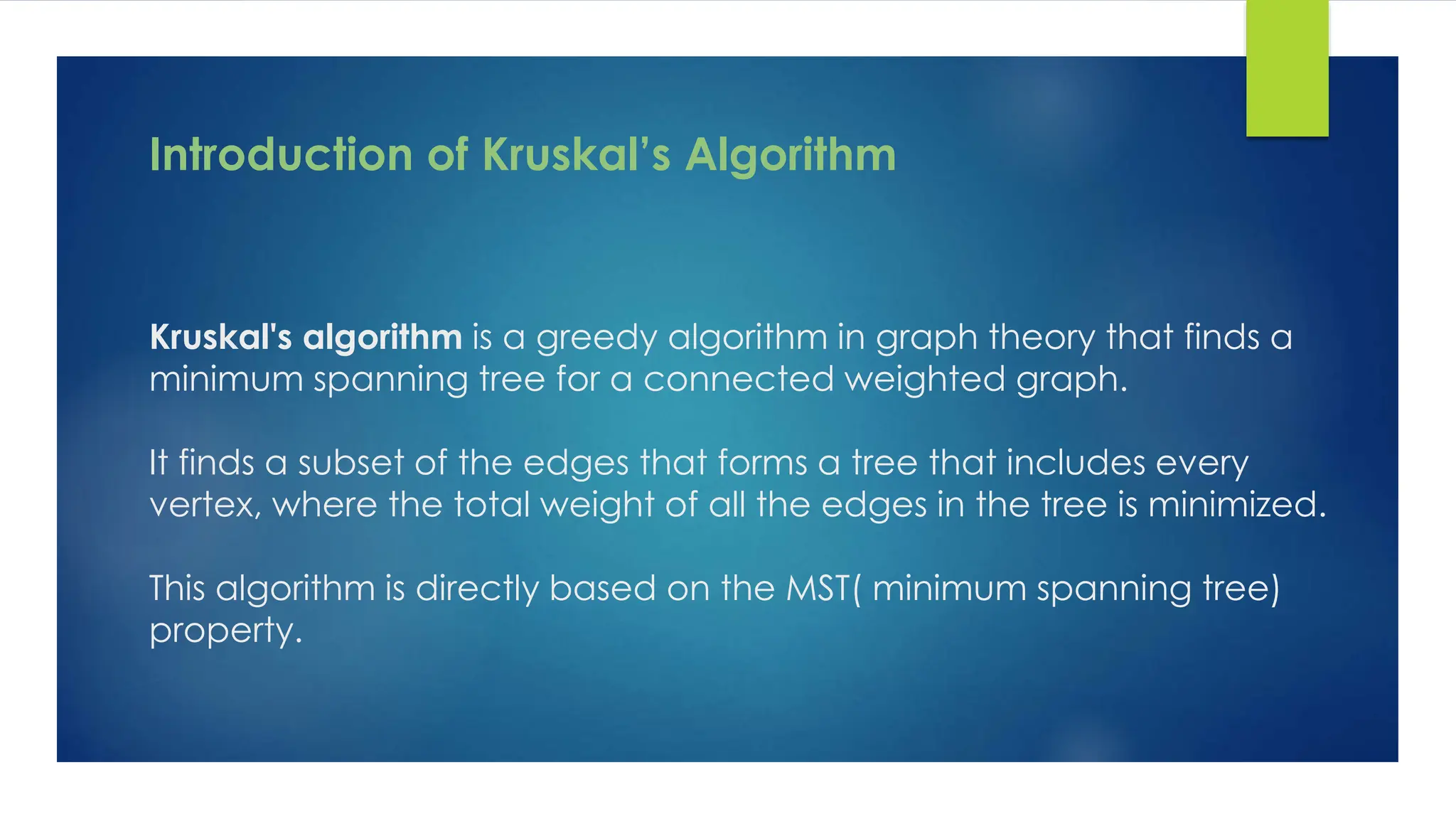 Understanding Kruskals Algorithm From Theory To Real World