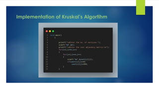 Understanding Kruskal's Algorithm: From Theory to Real-World ...
