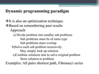 Algorithm paradigms | PPTX