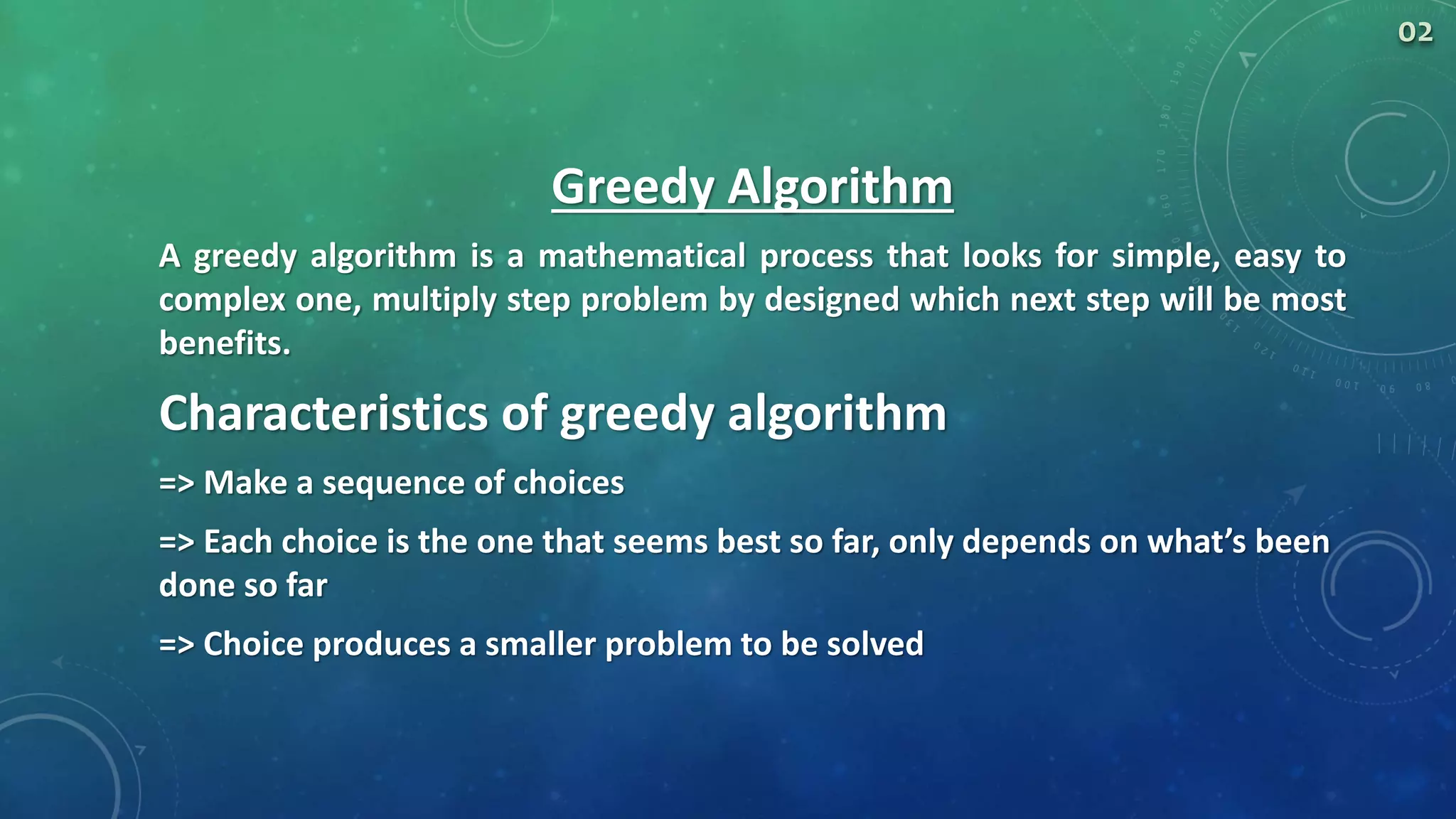 greedy algorithm Fractional Knapsack | PPTX