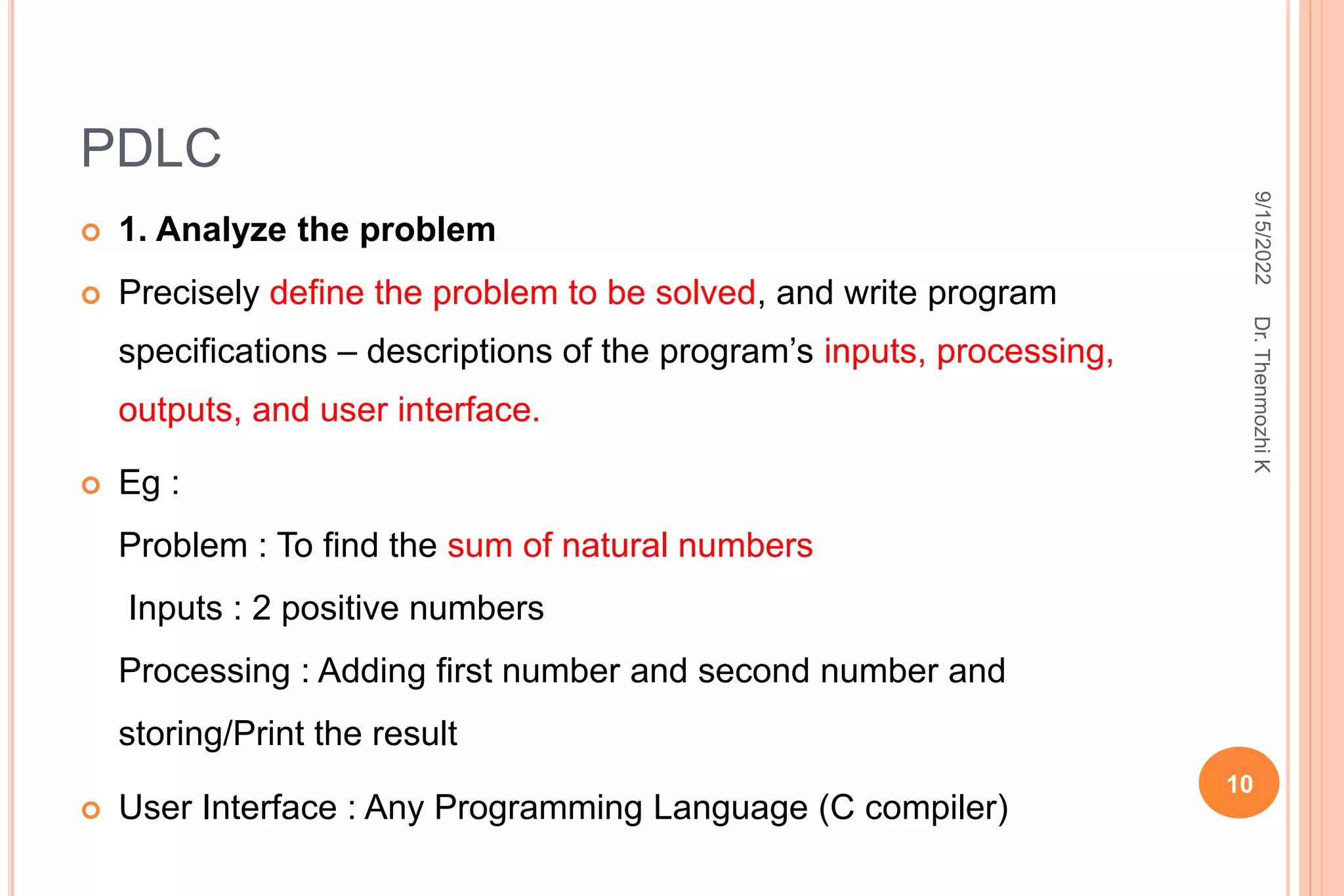 Algorithmpseudocodeflowchartpptx Programming Languages Computing