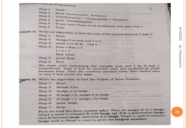 Algorithm,Pseudocode,Flowchart.pptx | Programming Languages | Computing