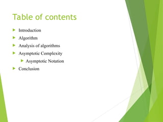 algorithms-1 master in computer application | PPT