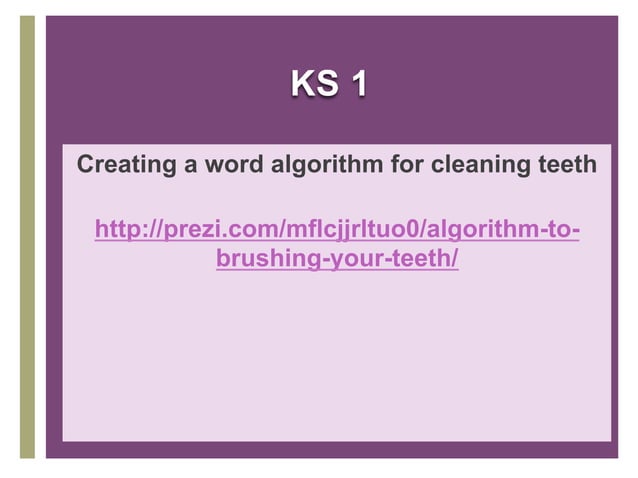 Algorithms KS1 & KS2 | PDF | Education