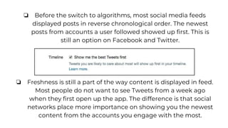 Algorithms in Social Media | PDF