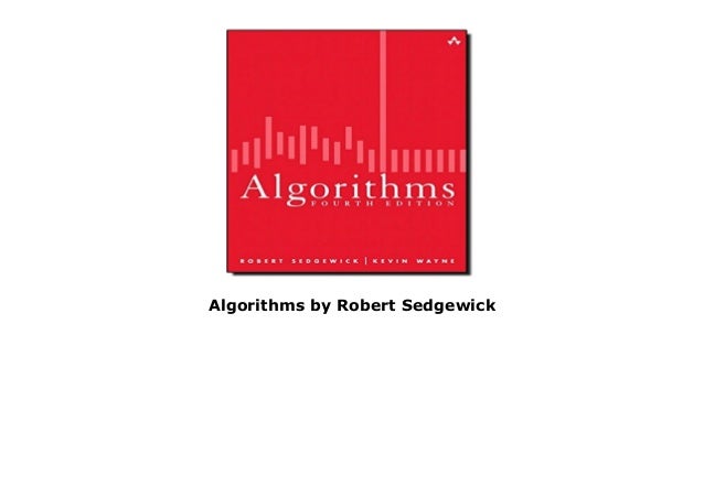 Algorithms By Robert Sedgewick