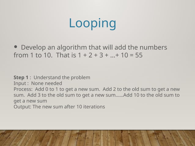 ALGORITHMS BASIC PRESENTATION FOR EVERYONE TO UNDERSTAND | PPTX