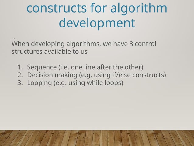 ALGORITHMS BASIC PRESENTATION FOR EVERYONE TO UNDERSTAND | PPTX
