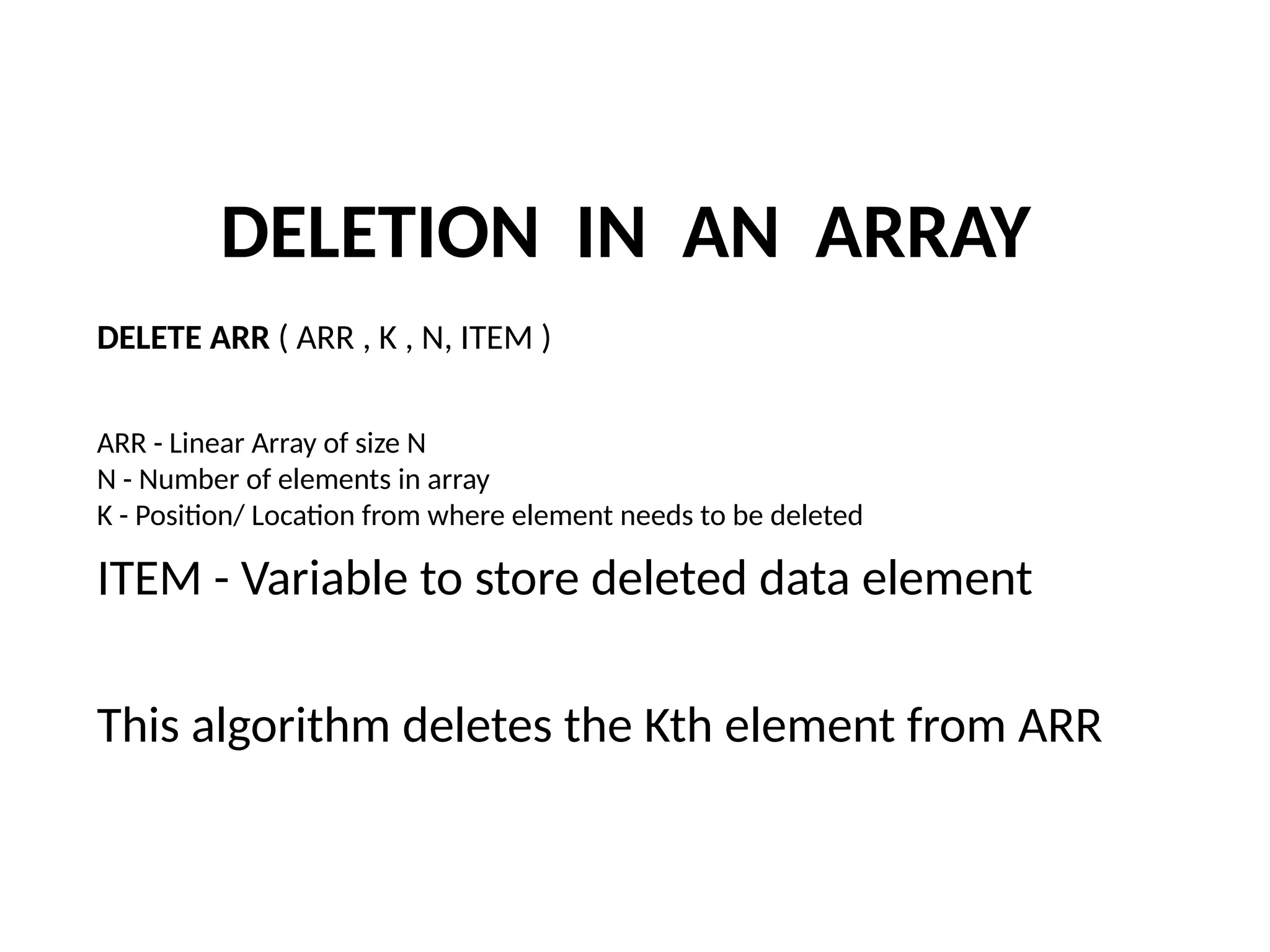 data structures algorithms array,LL,stack,queue | PPTX