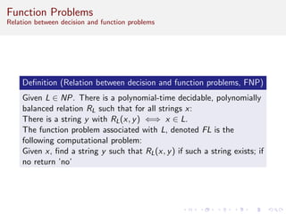 Algorithms and Complexity: Cryptography Theory | PPT