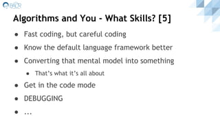 Algorithms - A Sneak Peek | PPT