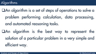 Algorithms Lecture 1: Introduction to Algorithms | PPT