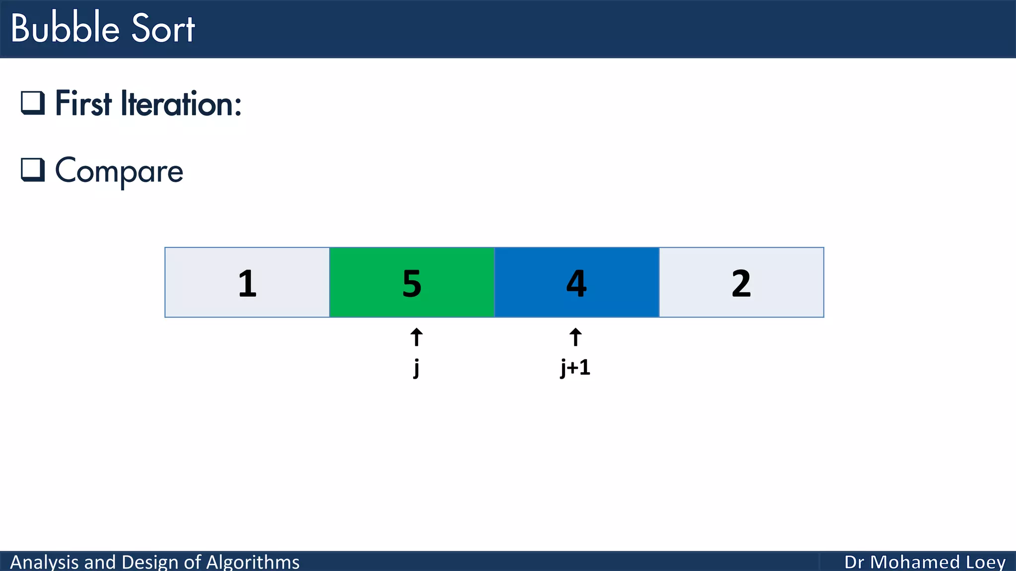 Algorithms Lecture 4 Sorting Algorithms I Ppt