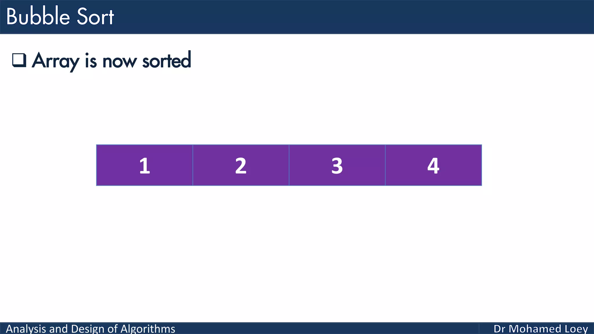 Algorithms Lecture 4 Sorting Algorithms I Ppt 1476