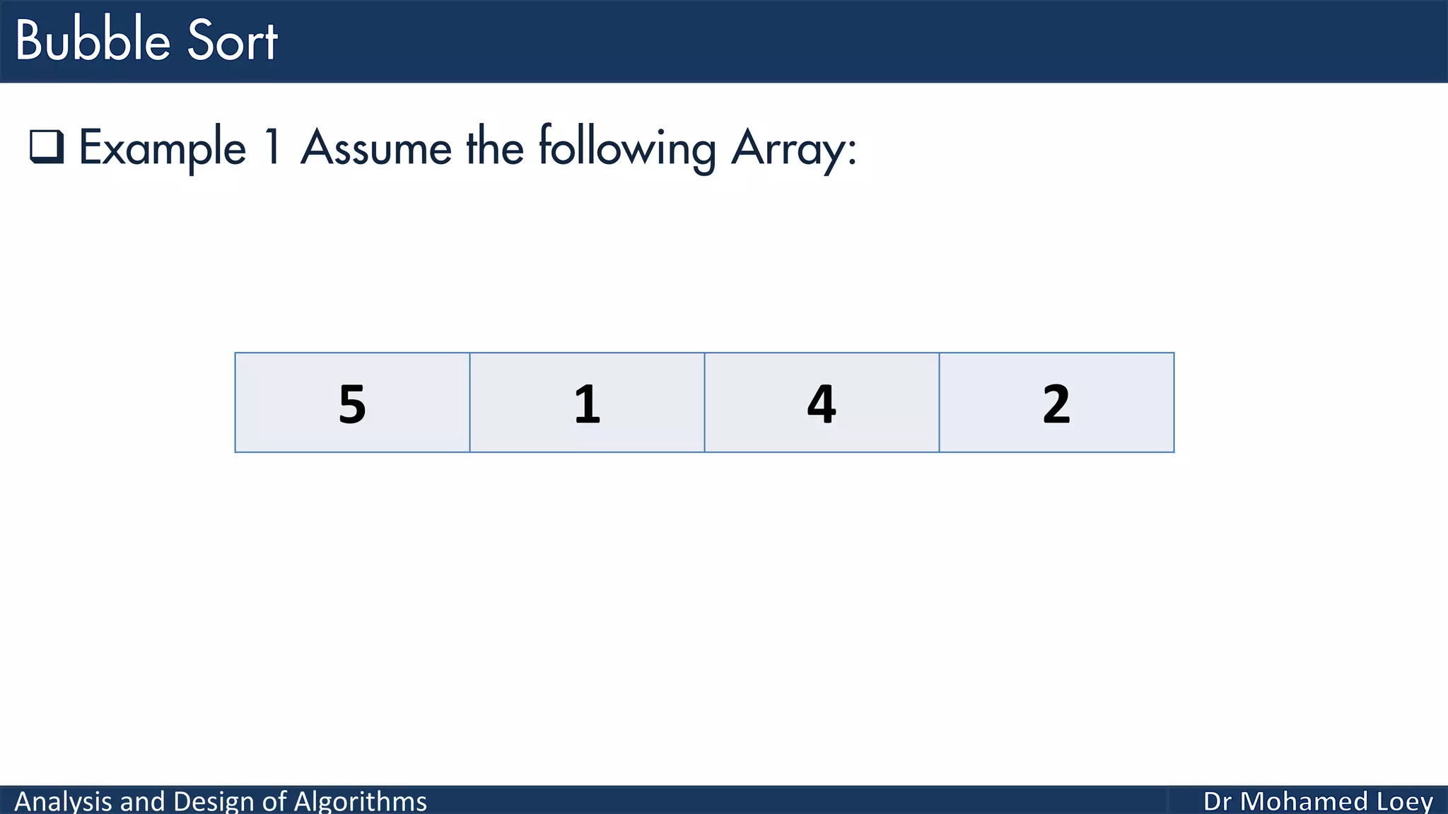 Algorithms Lecture 4 Sorting Algorithms I Ppt