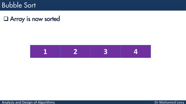 Algorithms Lecture 4 Sorting Algorithms I Ppt 5280