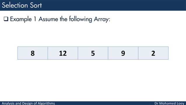 Algorithms Lecture 4: Sorting Algorithms I | PDF