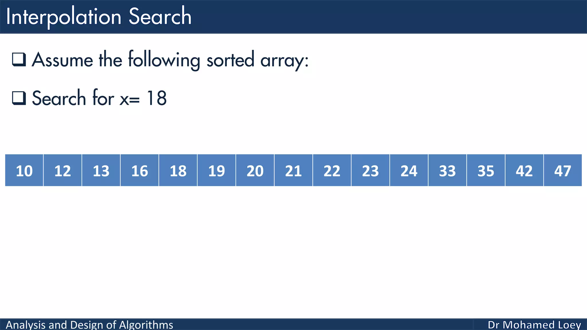 Algorithms Lecture 6 Searching Algorithms Ppt