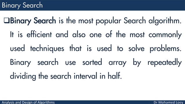 Algorithms Lecture 6: Searching Algorithms | PDF